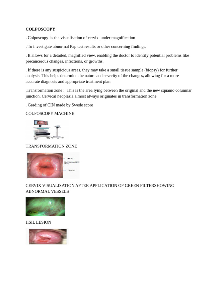 Colposcopy New | PDF