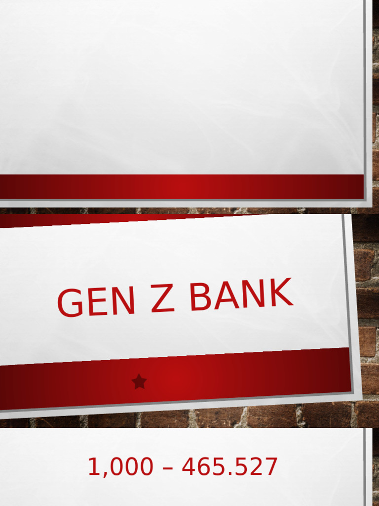 Math Gen Z Bank Update | PDF