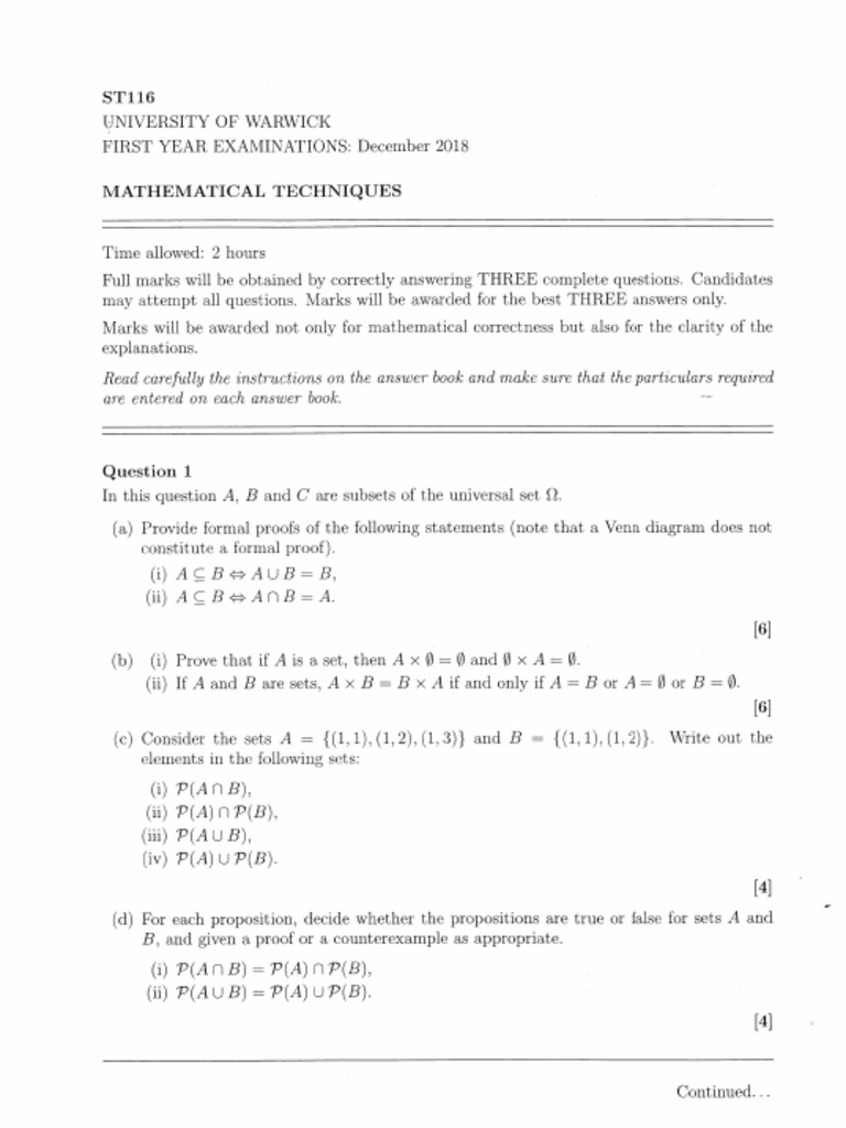 Past Paper - Statistics 2019 | PDF
