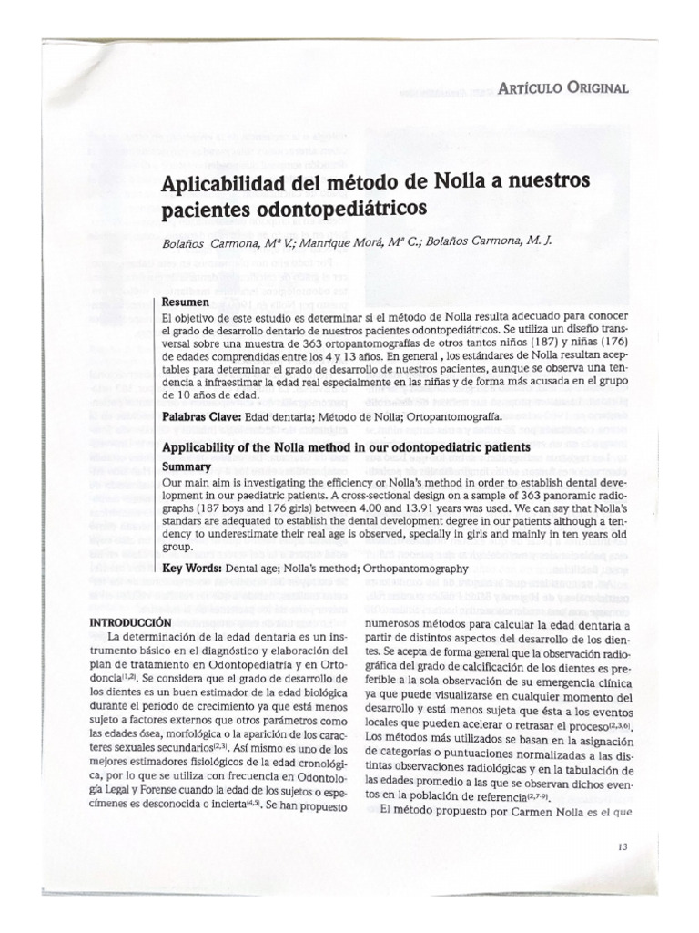 Aplicabilidad Del Metodo de Nolla A Nuestros | PDF