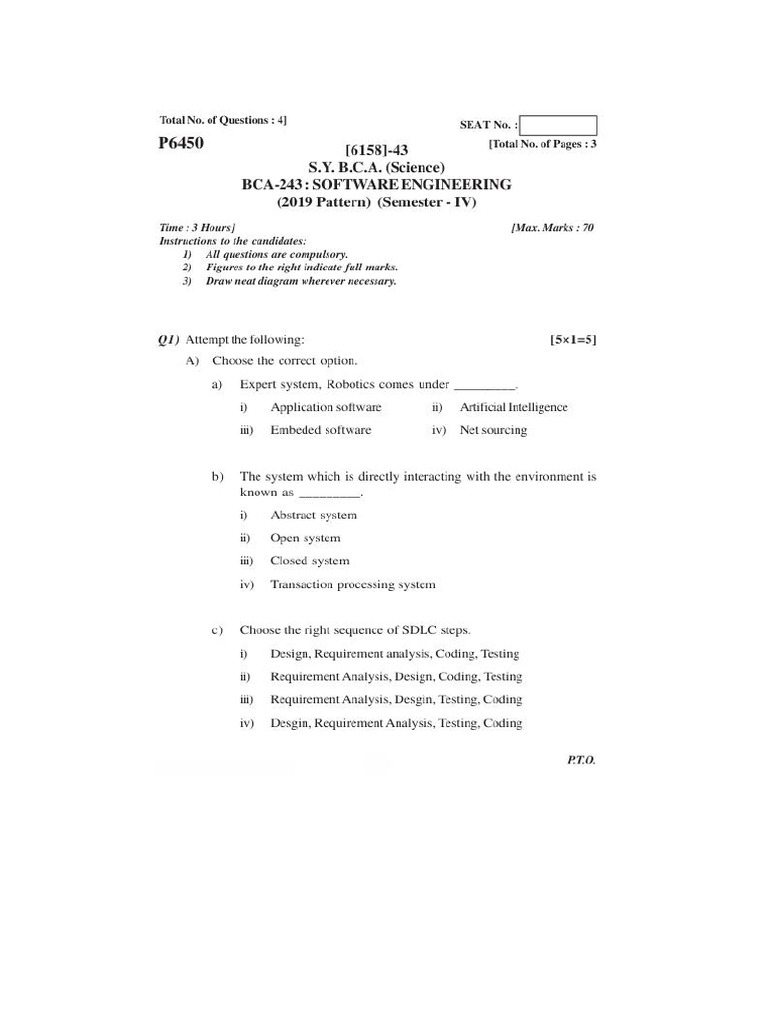 Software Engineering Assignments | PDF