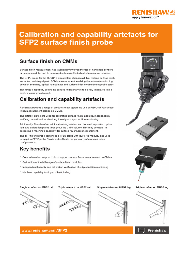 Flyer Calibration and Capability Artefacts For SFP2 Surface Finish ...