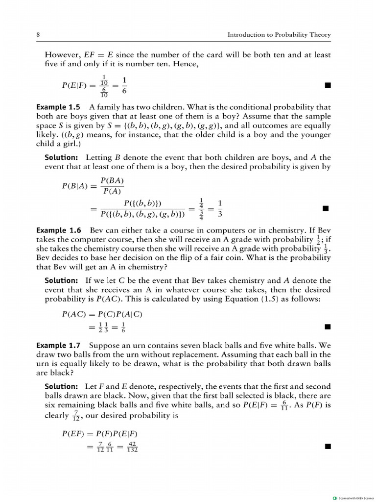 Introduction To Probability Model S.ross Math Cs - Blog - .Ir - 25 | PDF