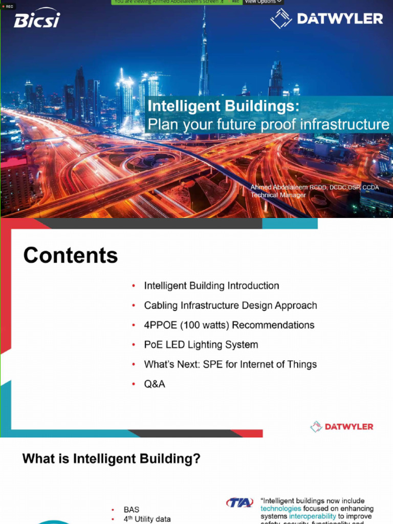 Intellegent Buildings - Plan Your Future Proof Infrastructure | PDF