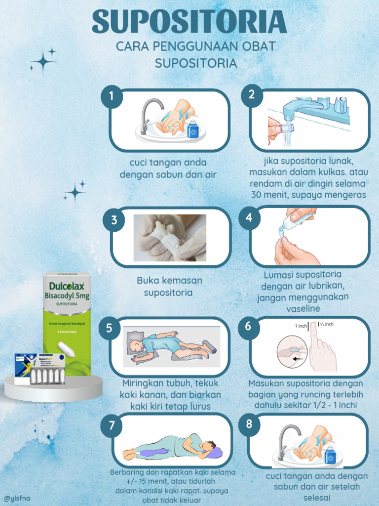 Cara Penggunaan Supositoria yang Benar | PDF