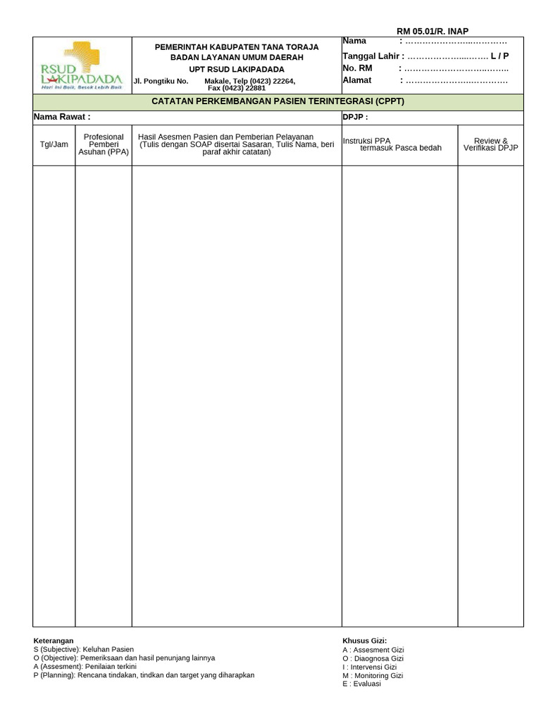 Lembar CPPT & Newss 2022 | PDF
