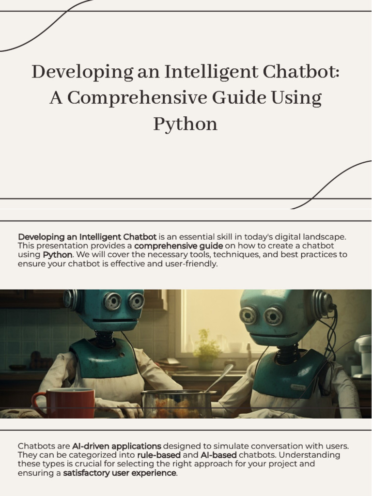 Slidesgo Developing An Intelligent Chatbot A Comprehensive Guide Using Python 20250215050155gCAk ...