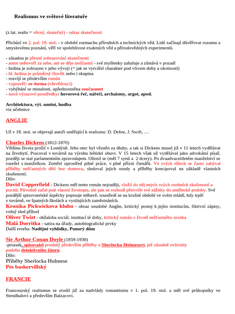 Realismus 2 | PDF