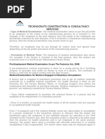 Medical Examination As Per Factory Act | PDF | Physical Examination ...