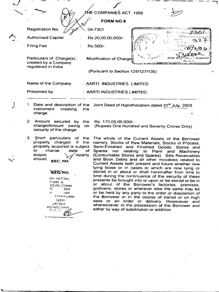 283 Form 8 PDF | PDF