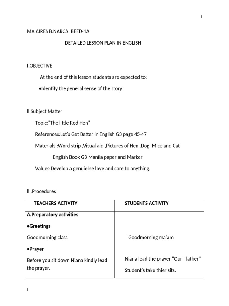 Detailed Lesson-Wps Office | PDF