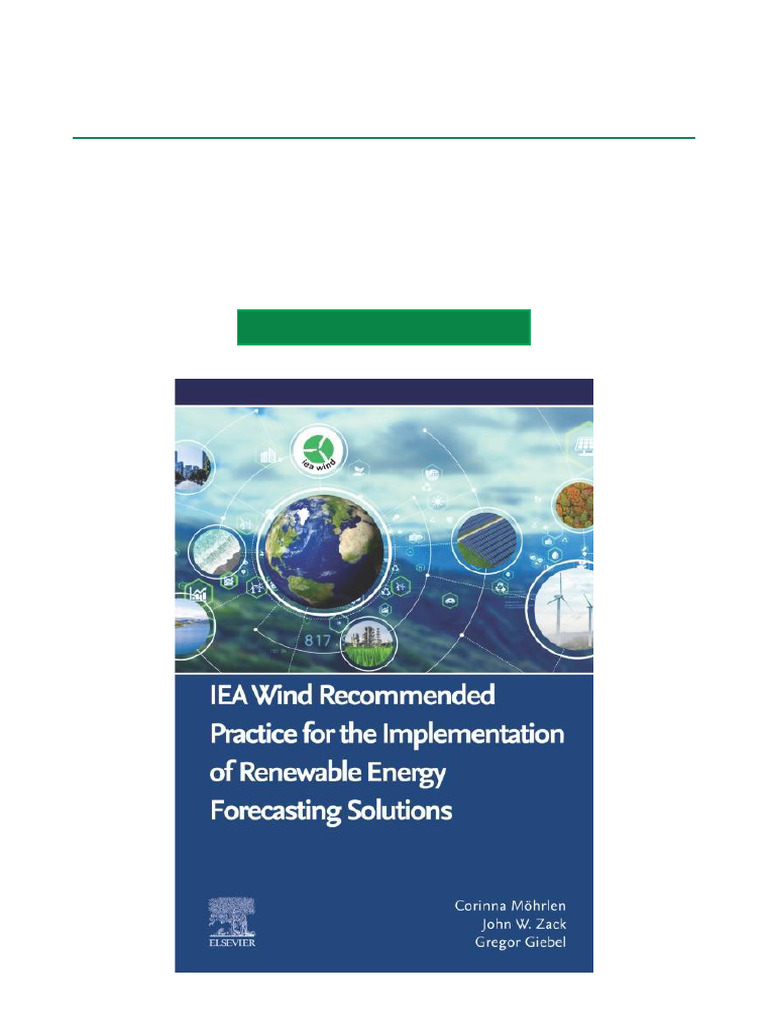 IEA Wind Recommended Practice For The Implementation of Renewable ...