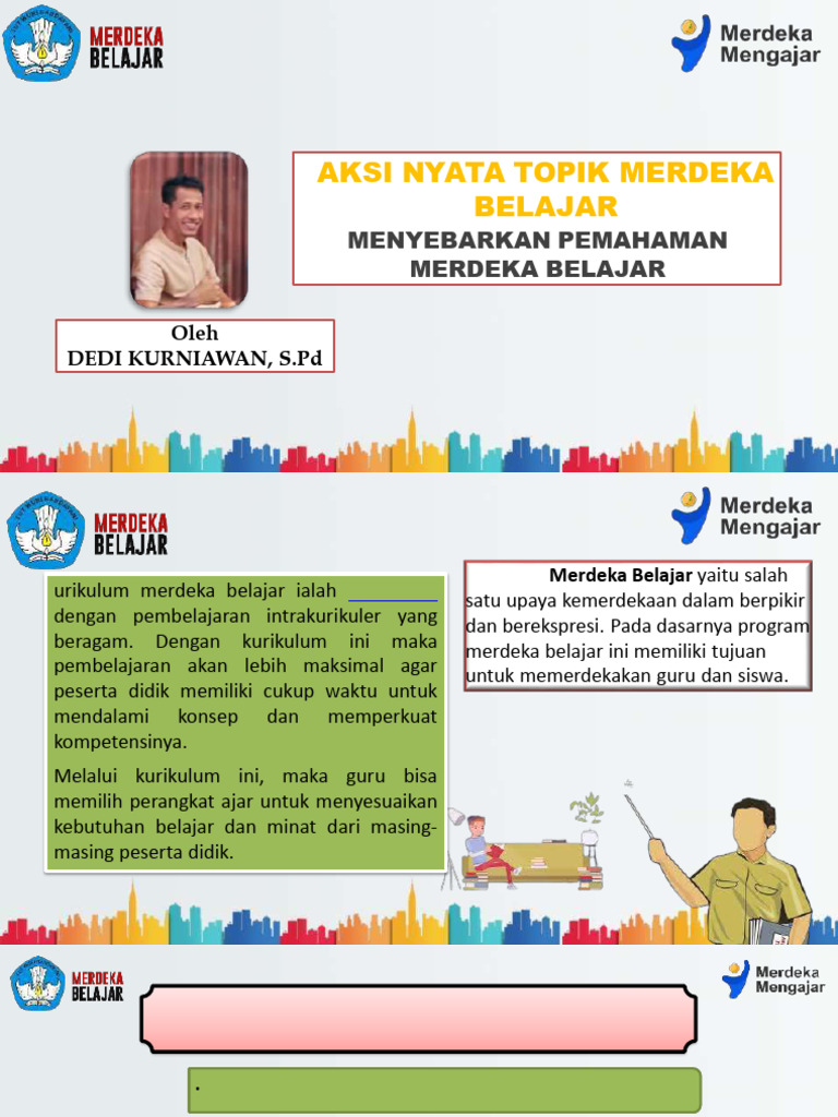 Aksi Nyata Merdeka Belajar | PDF