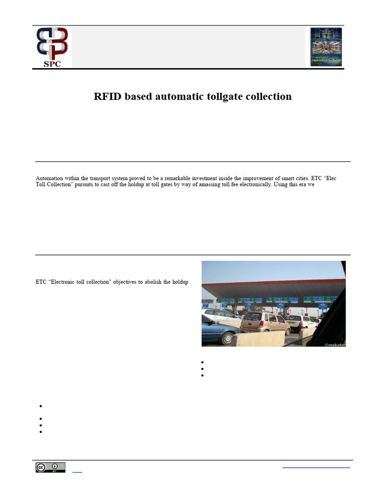 RFID Based Automatic Tollgate Collection | PDF | My Sql | Computing
