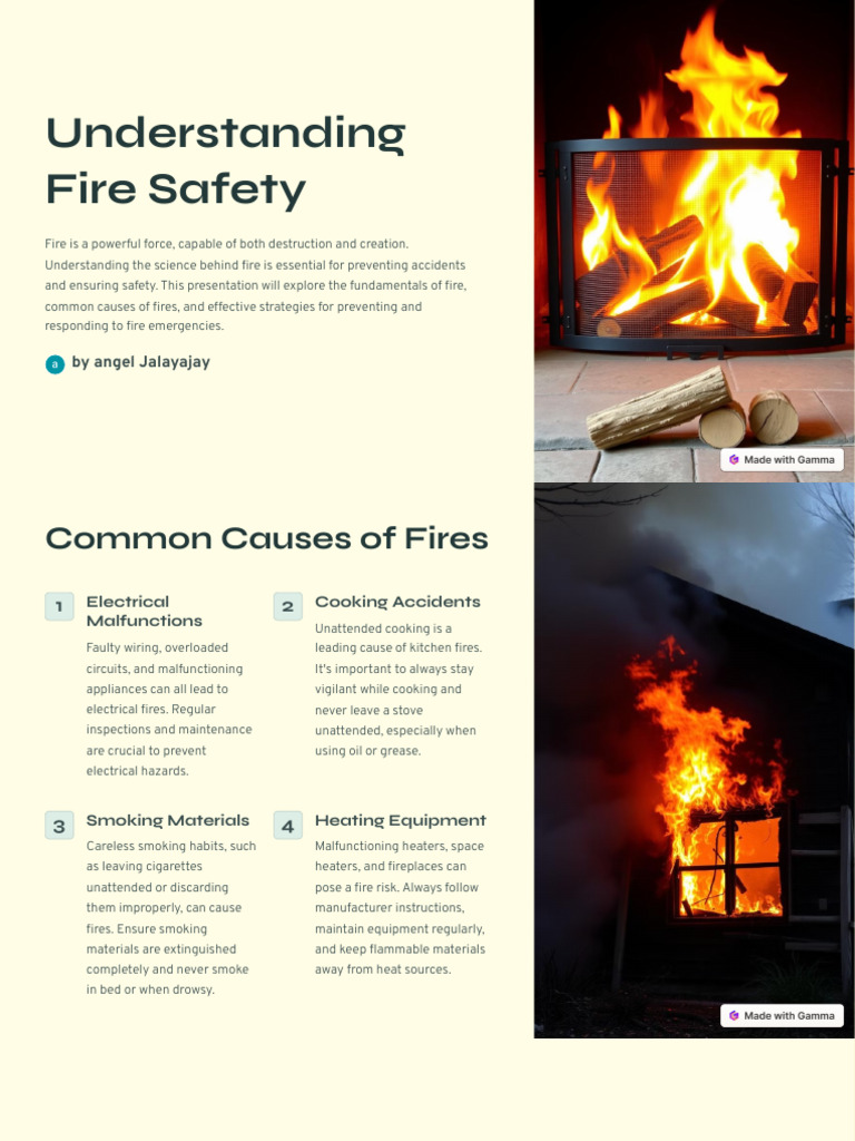 Understanding-Fire-Safety 241015 094633 | PDF | Fires | Safety