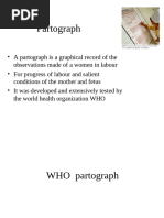 WHO 2022 Partograph | PDF