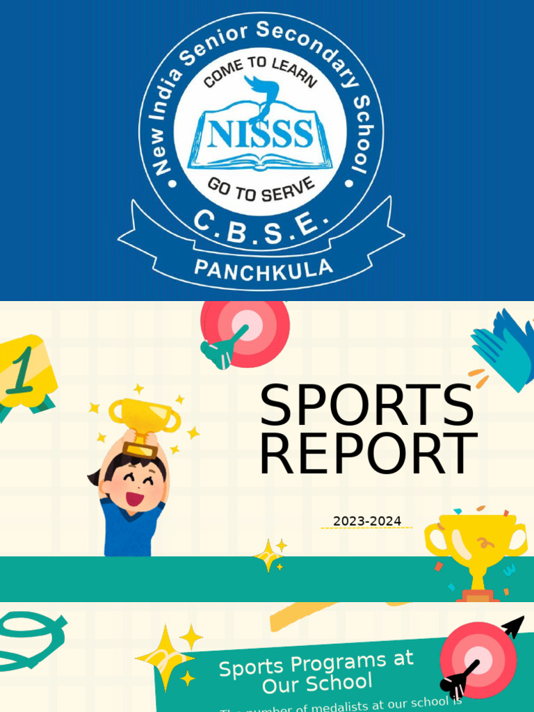 Sports Report 2023-2024 | PDF