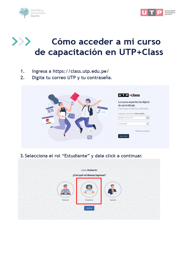 Instructivo - UTP+Class - G1 Epg | PDF