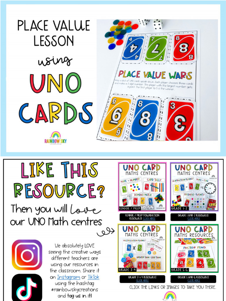 Place Value Wars Freebie RSC | PDF