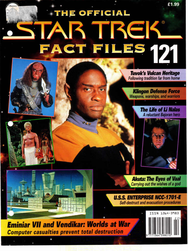 Tuvok's Vulcan Heritage Explored | PDF | Worf | Starfleet