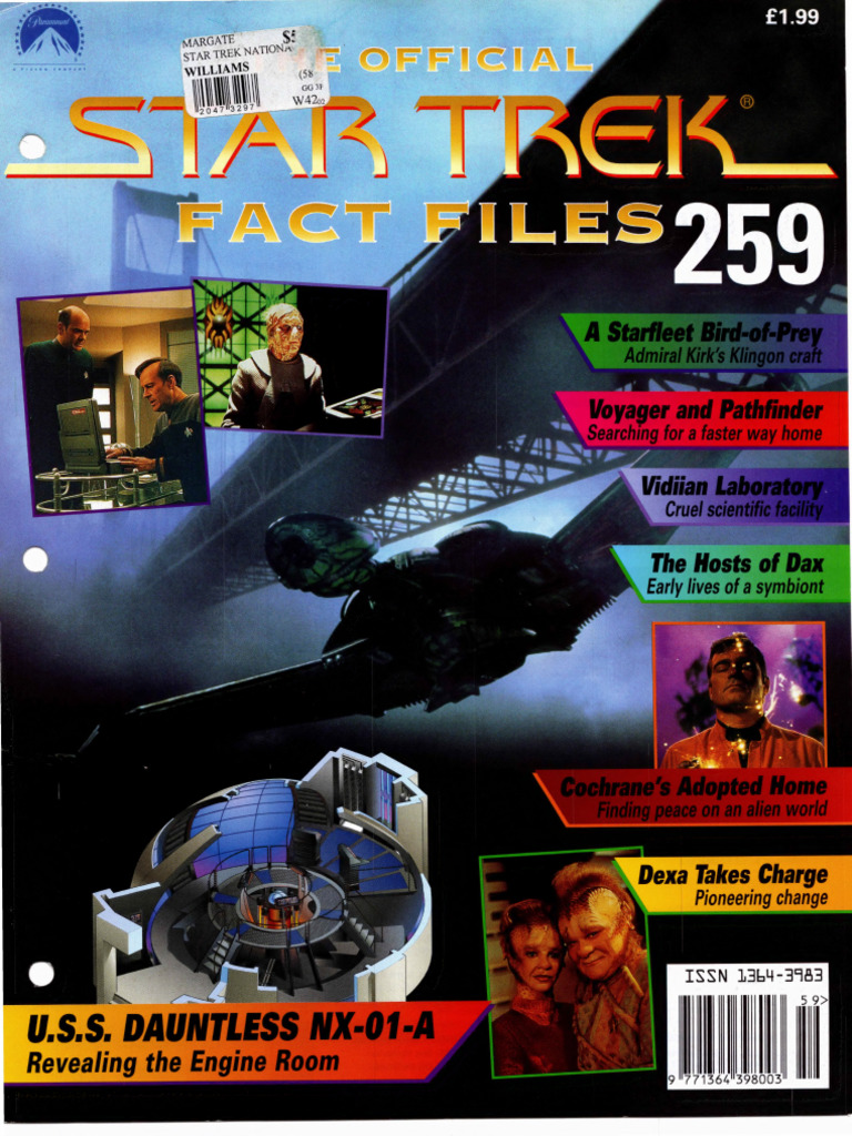 Star Trek Fact Files 259-261 - Text | PDF | Uss Voyager (Star Trek) | Star Trek
