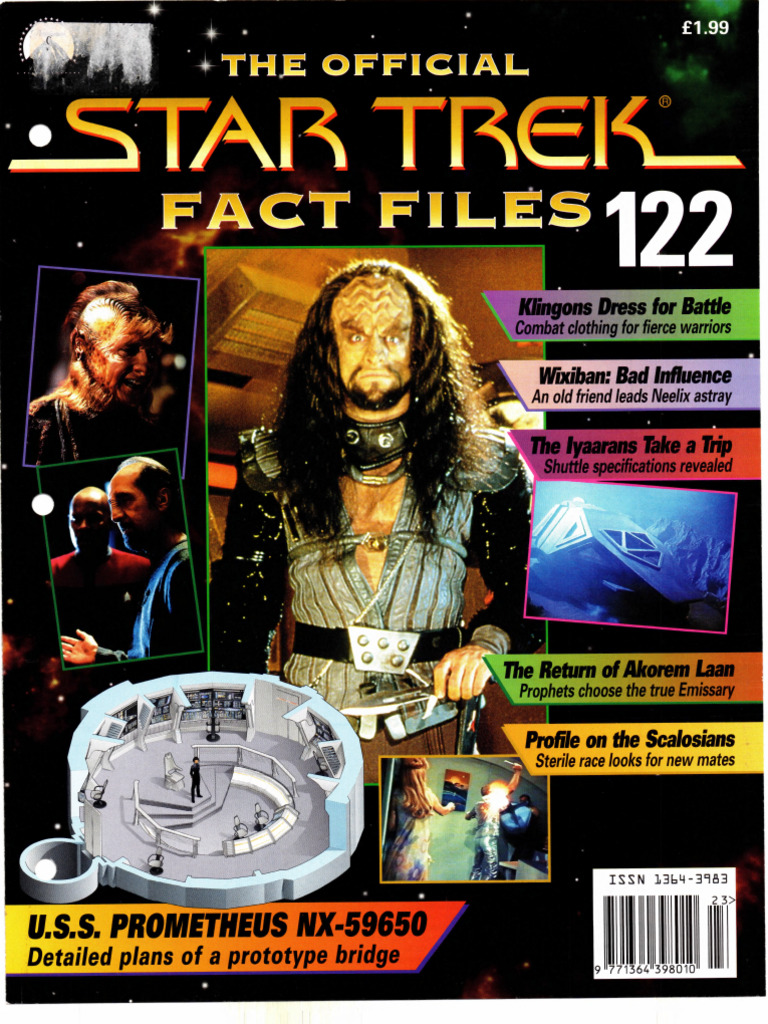Star Trek Fact Files 122-127_text | PDF | Star Trek | Space Westerns