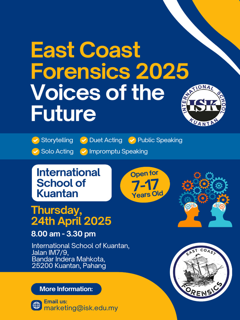 East Coast Forensics 2025 Info | PDF | Public Speaking | Philology