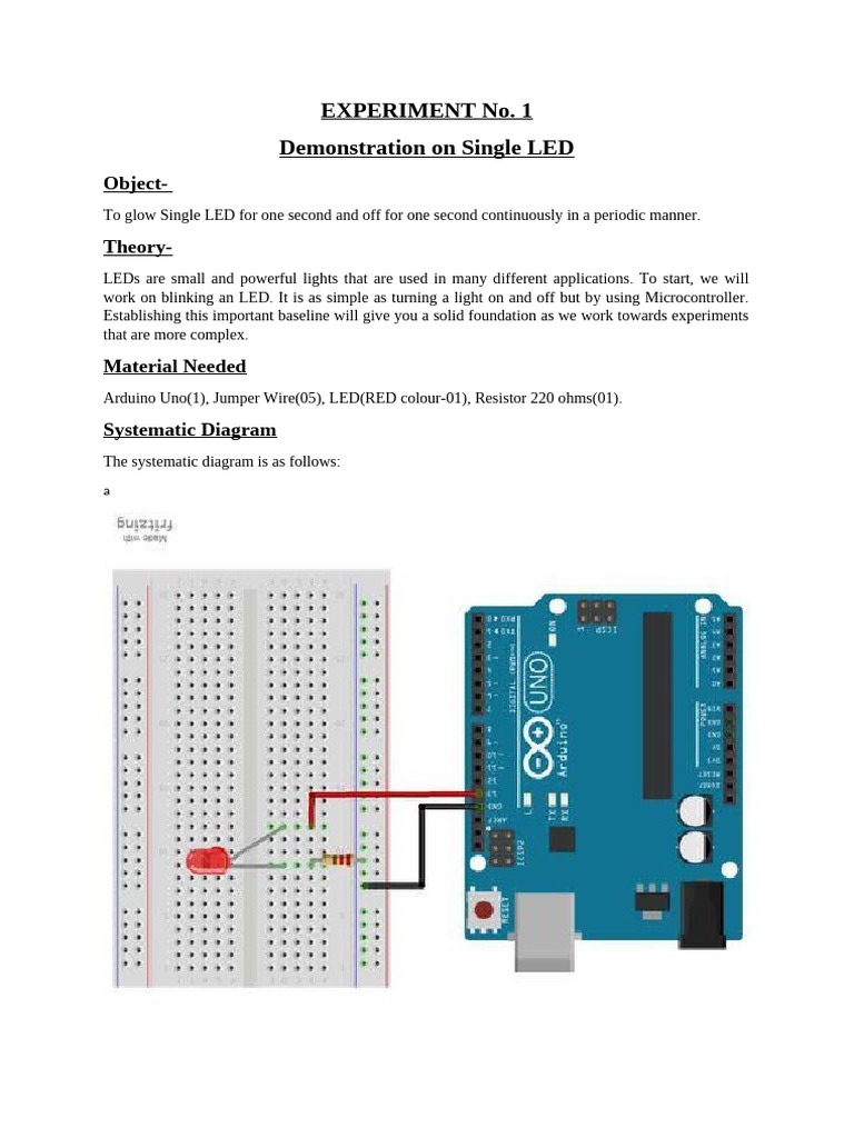 EXPERIMENT No.1 | PDF