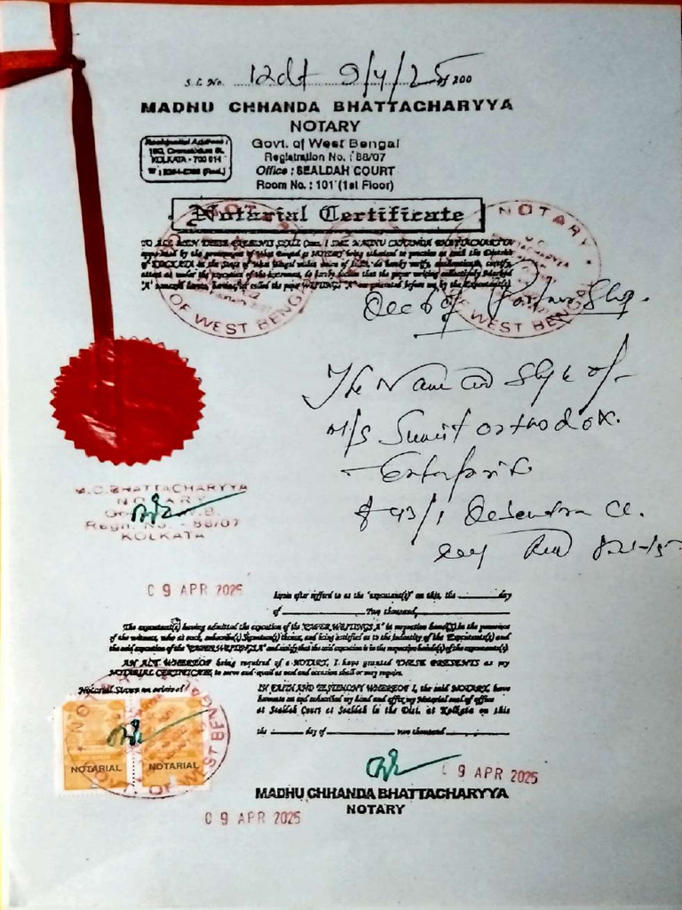 PARTNERSHIP DEED SUMIT ORTHODOX ENTERPRISE (1) - Compressed | PDF | Corporations | Accounting