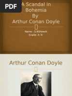 A Scandal in Bohemia-Conan Doyle | PDF | Sherlock Holmes | Irene Adler