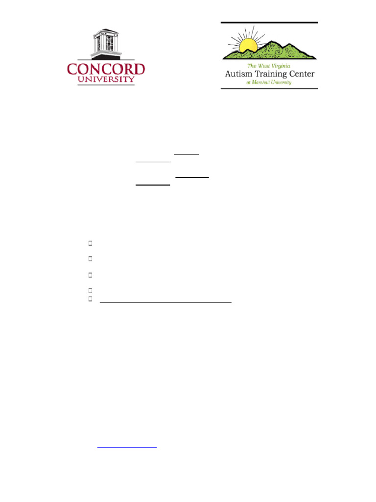 Concord Application Packet Cover Letter | PDF