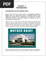 Mother Dairy Company Overview and Strategy | PDF | Retail | Milk