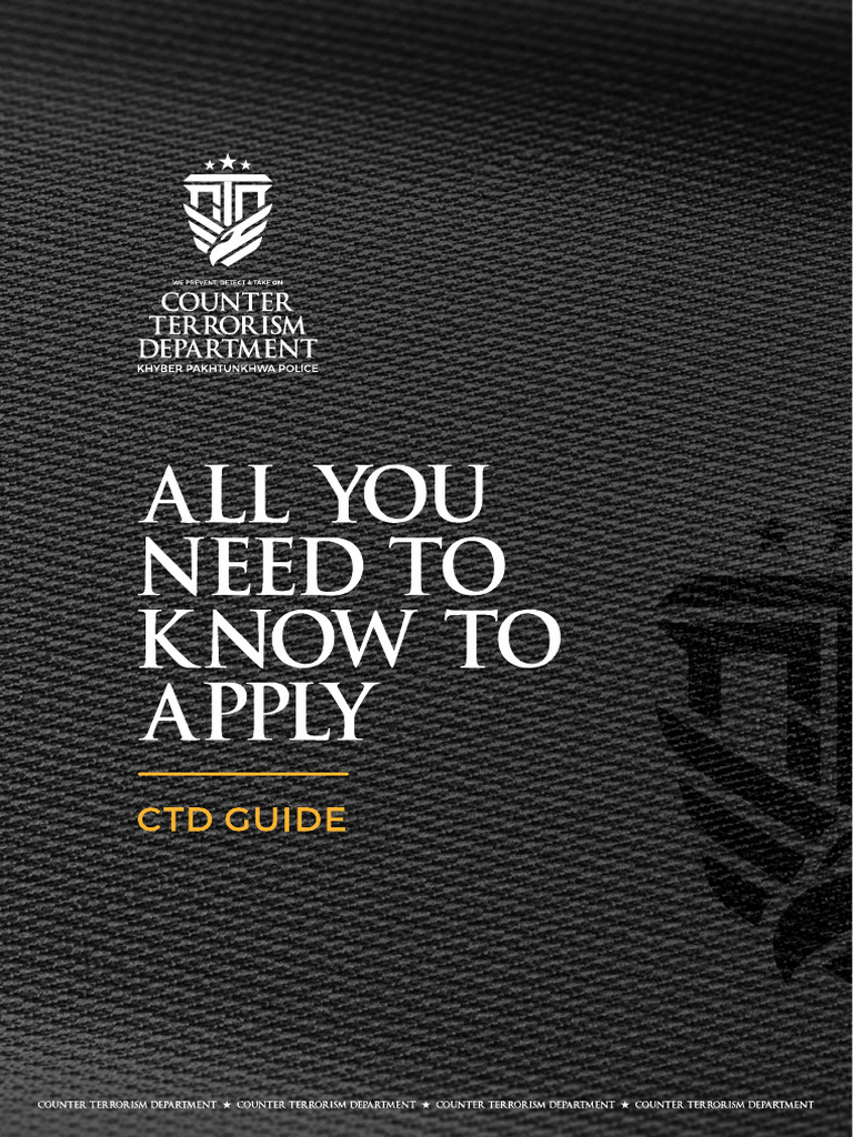 CTD Guide - Booklet | PDF