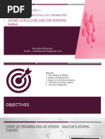 Atomic Structure & Theories | PDF | Atoms | Energy Level