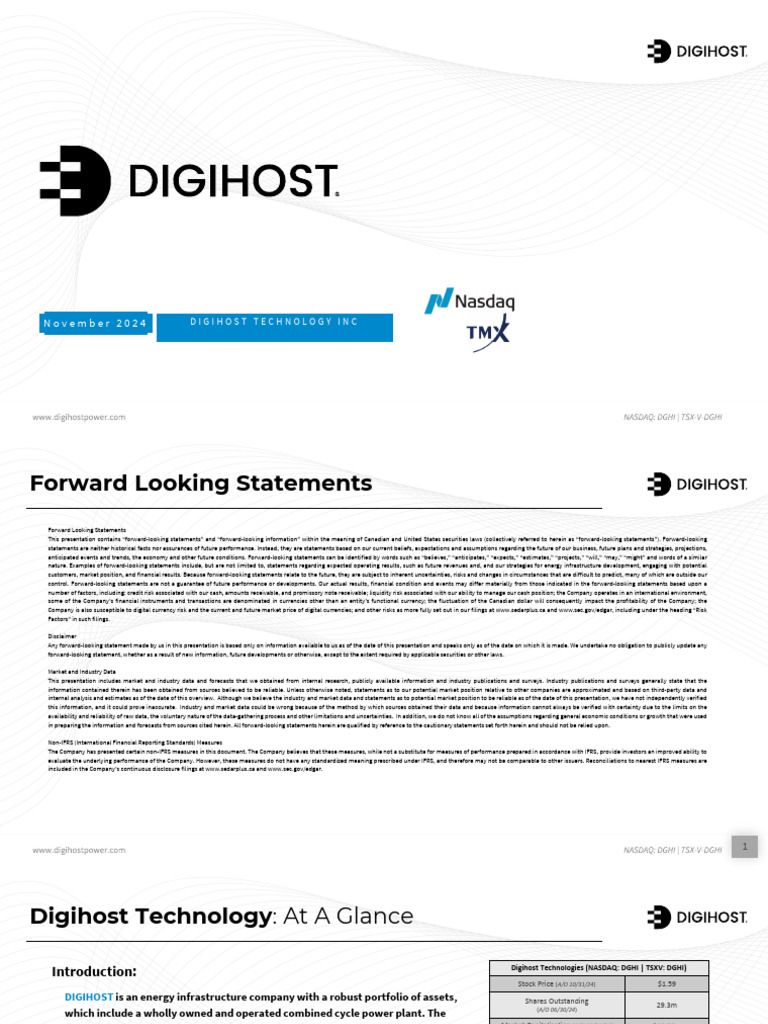 Investor Presentation | PDF | Cryptocurrency | Risk
