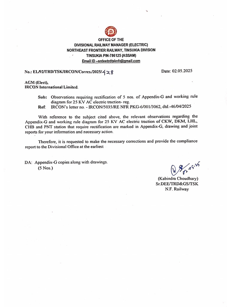Obs. 5nos. of Appendix-G | PDF
