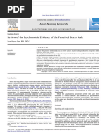 Perceived Stress Scale (PSS) & Example - Free PDF Download | PDF ...