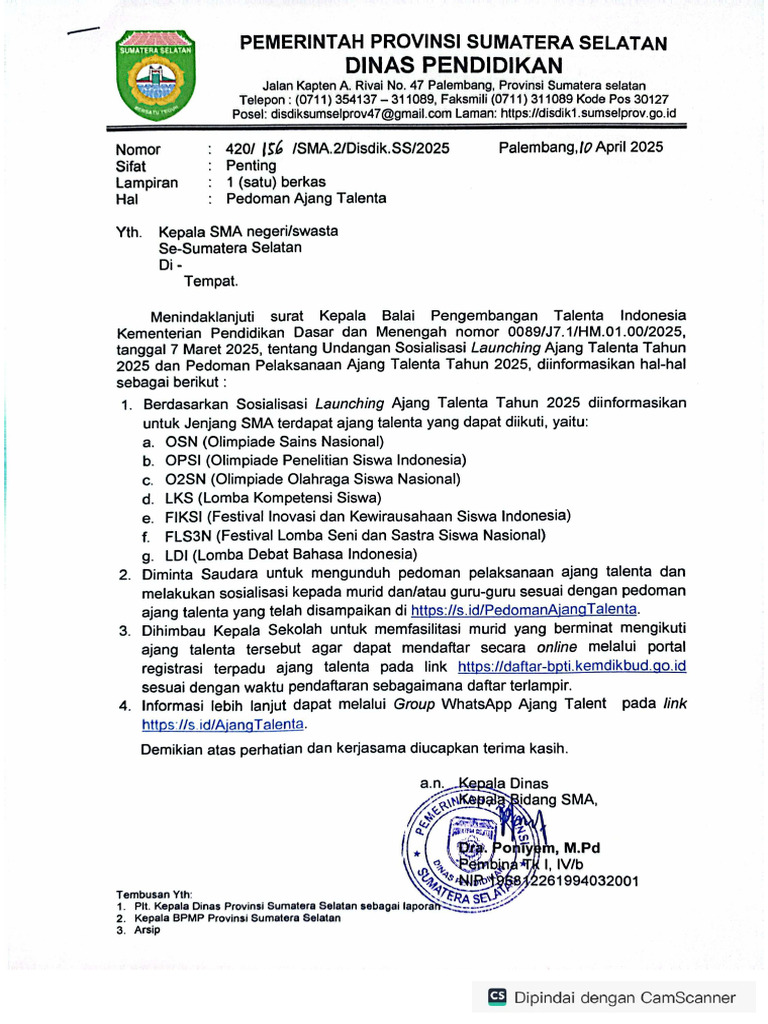 Pedoman Ajang Talenta | PDF