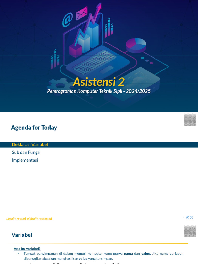 Asistensi 2 Pemrograman Komputer TS 2024-2025 | PDF