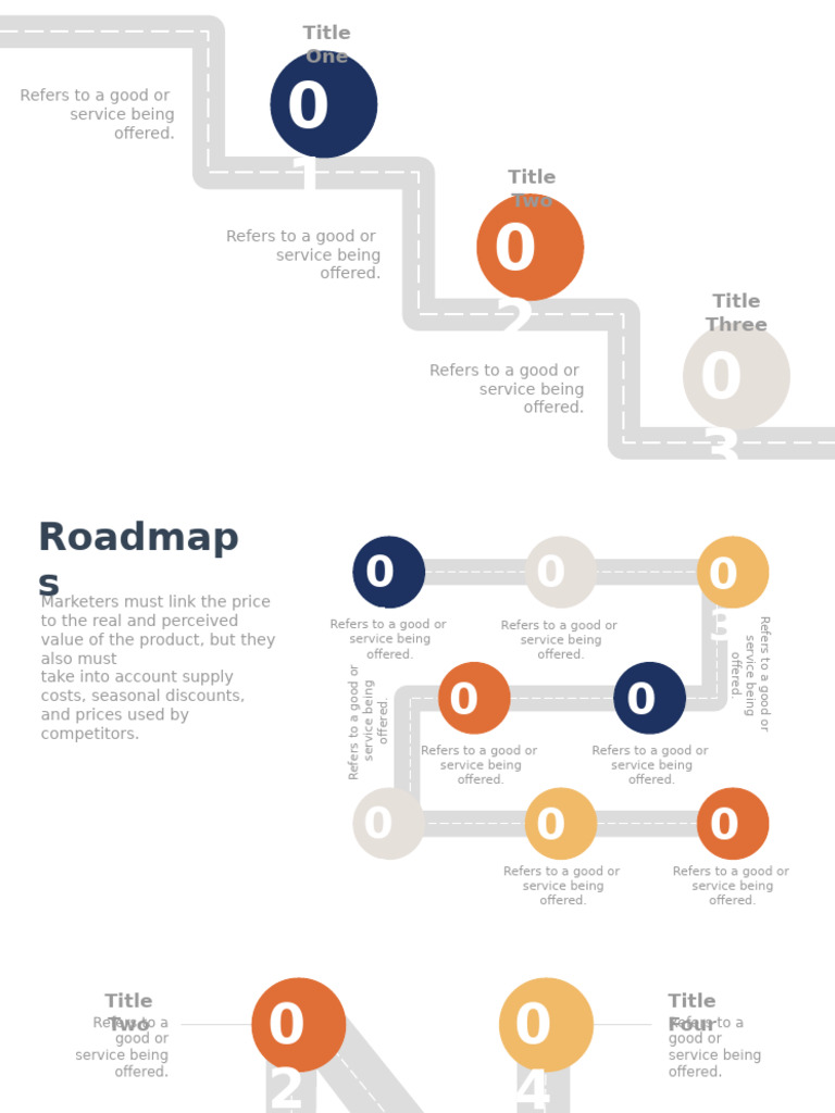 Project Roadmap Infographics Light | PDF | Financial Economics | Marketing