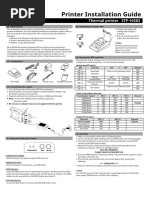 SAM4S Printer Installation Guide | PDF | Microsoft Windows | Printer (Computing)