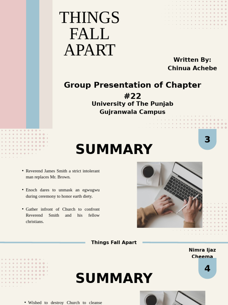 Things Fall Apart-1 | PDF | Igbo People | Religious Faiths