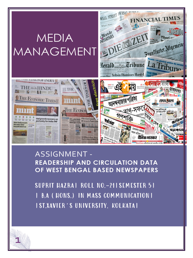 Newspaper Readership and Circulation | PDF