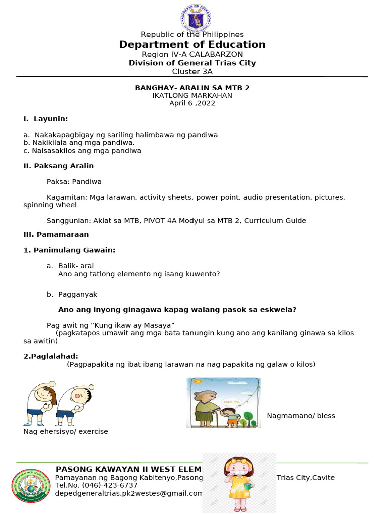 Cot1 DLP Q3 MTB | PDF