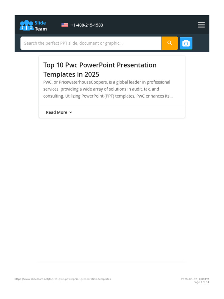 Top 10 PWC PowerPoint Hehe Templates in 2025 | PDF | Microsoft Power ...