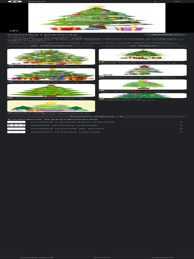 Choinka Rysunek - Szukaj w Google | PDF