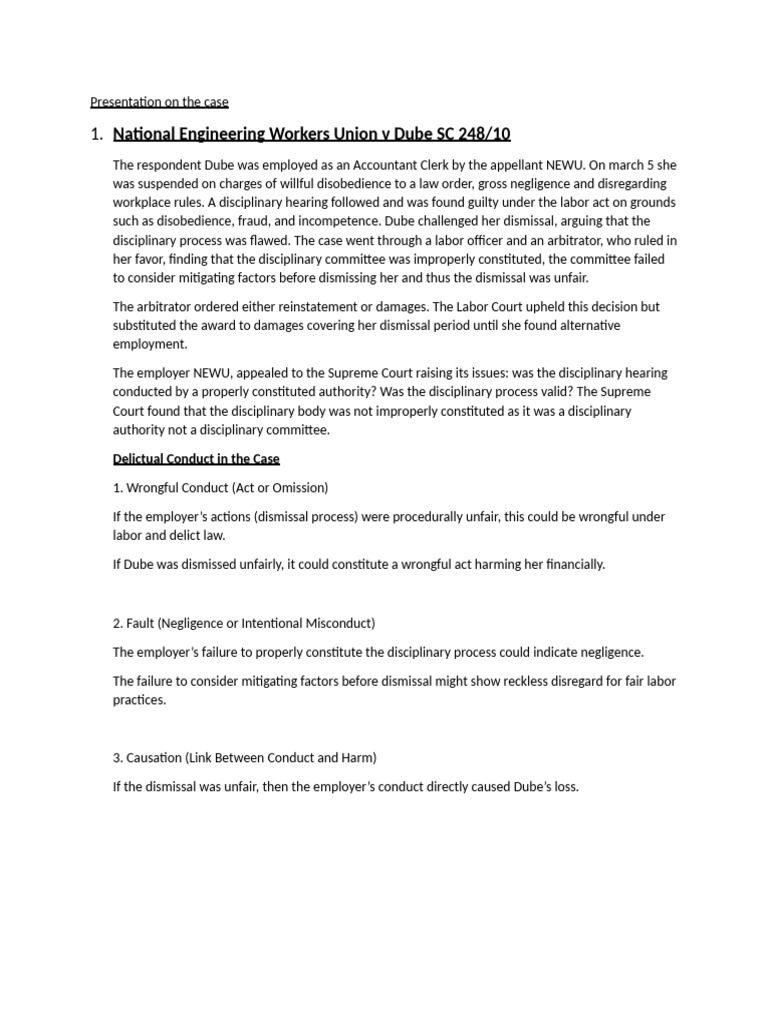 Conduct Case Presentation | PDF | Justice | Crime & Violence