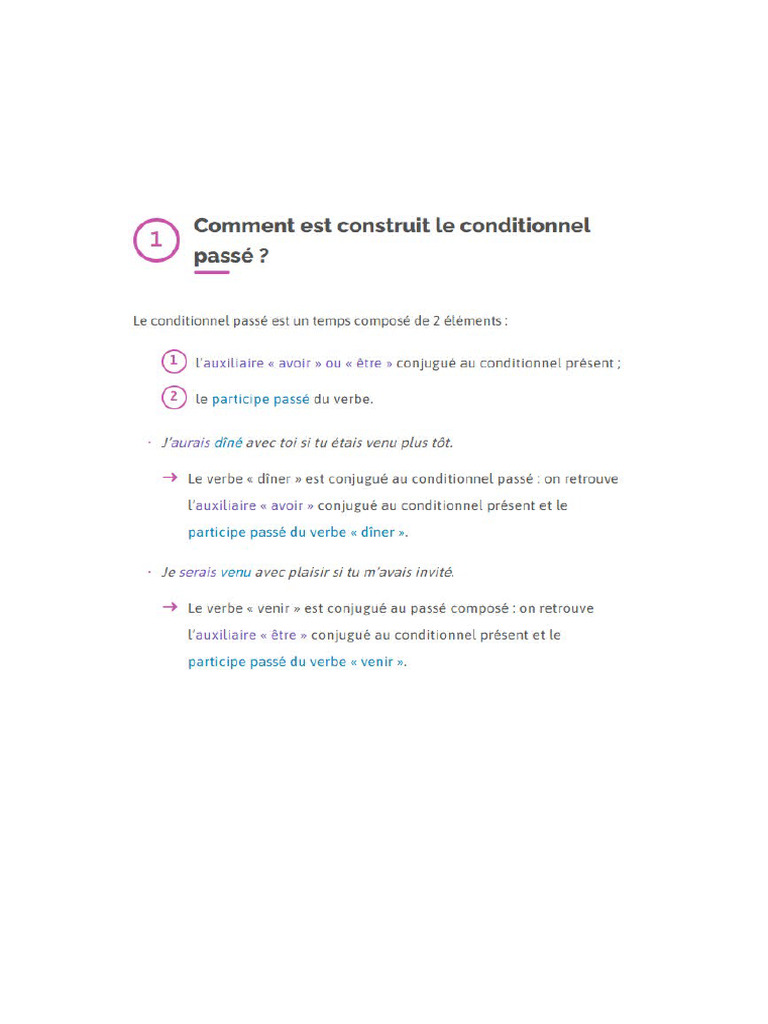 Conditionnel Jana Cours | PDF