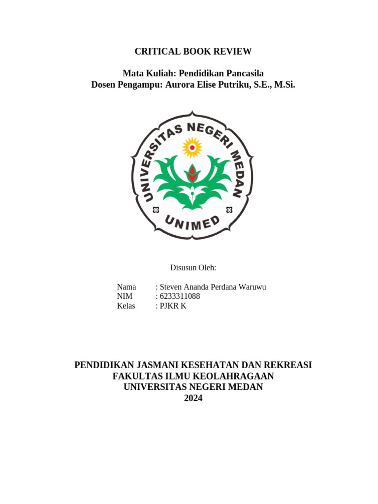 CBR Pendidikan Pancasila | PDF