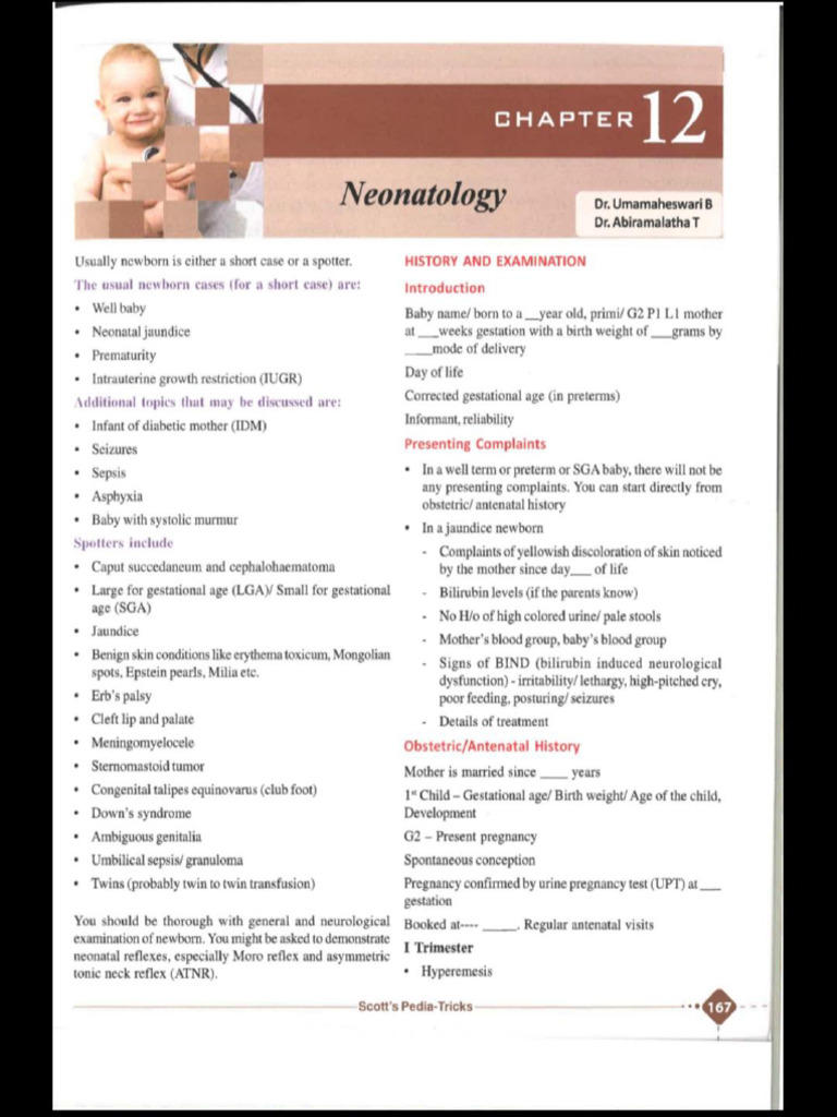 Neonatology Examination | PDF